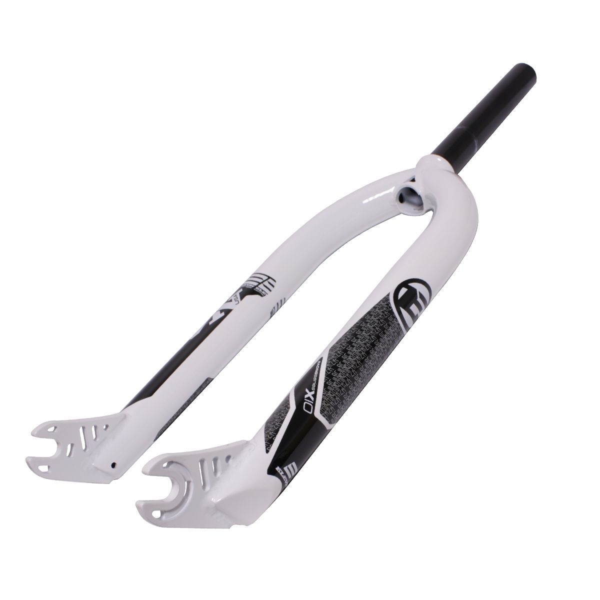 Fourche BMX ELEVN V2 LT Mini / Junior - Couleur Blanc / Noir - XBIKE Réunion